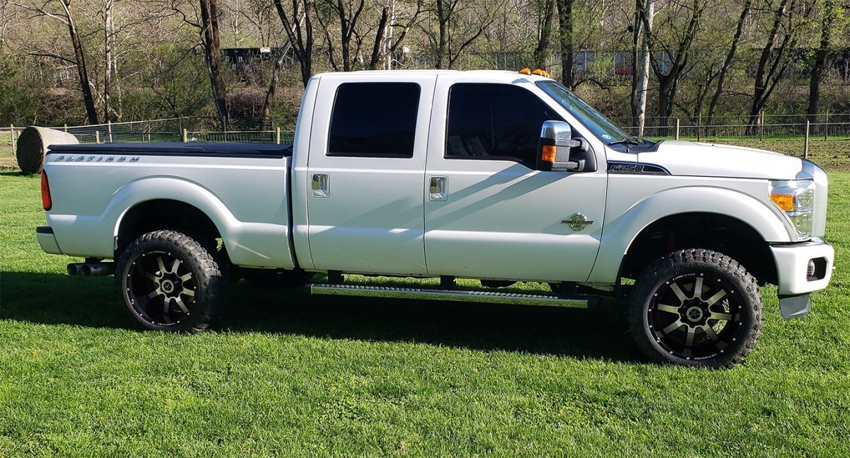 Randalls 2016 F250 with 22x12 Lonestar Gunslinger Wheels - Lonestar Wheels