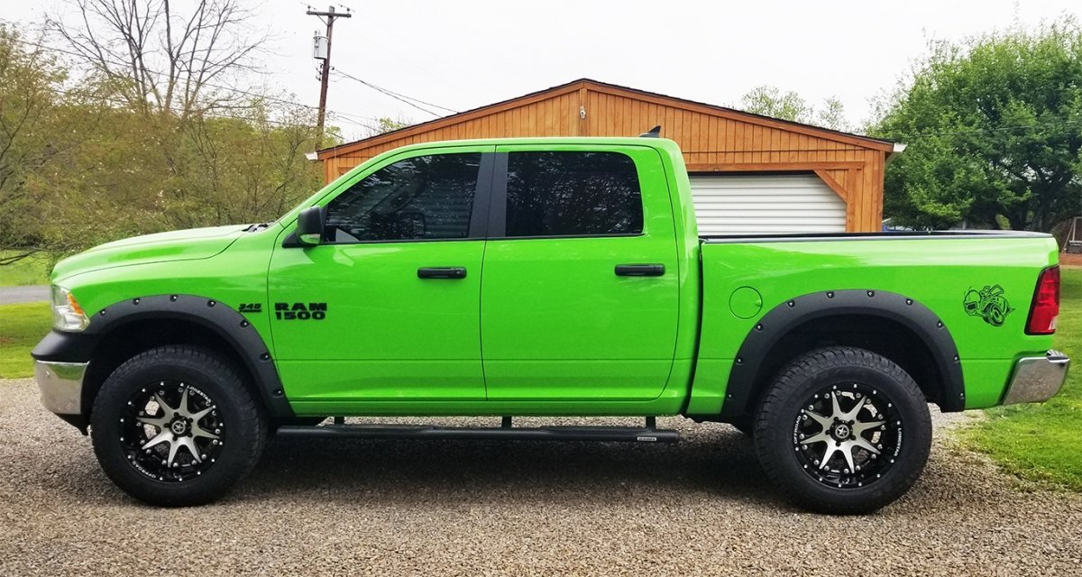 Ronnie's 2018 Ram 1500 with 20x10 Lonestar Bandit Wheels - Lonestar Wheels